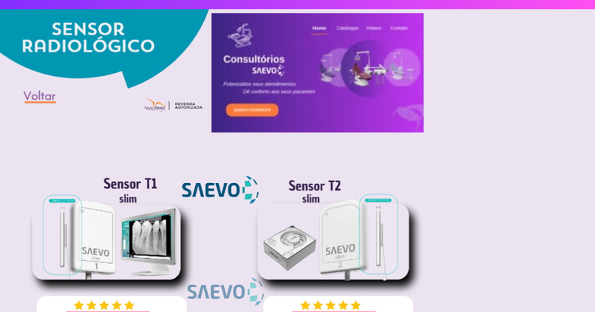 Sensor radiológico - aguiadental.com.br